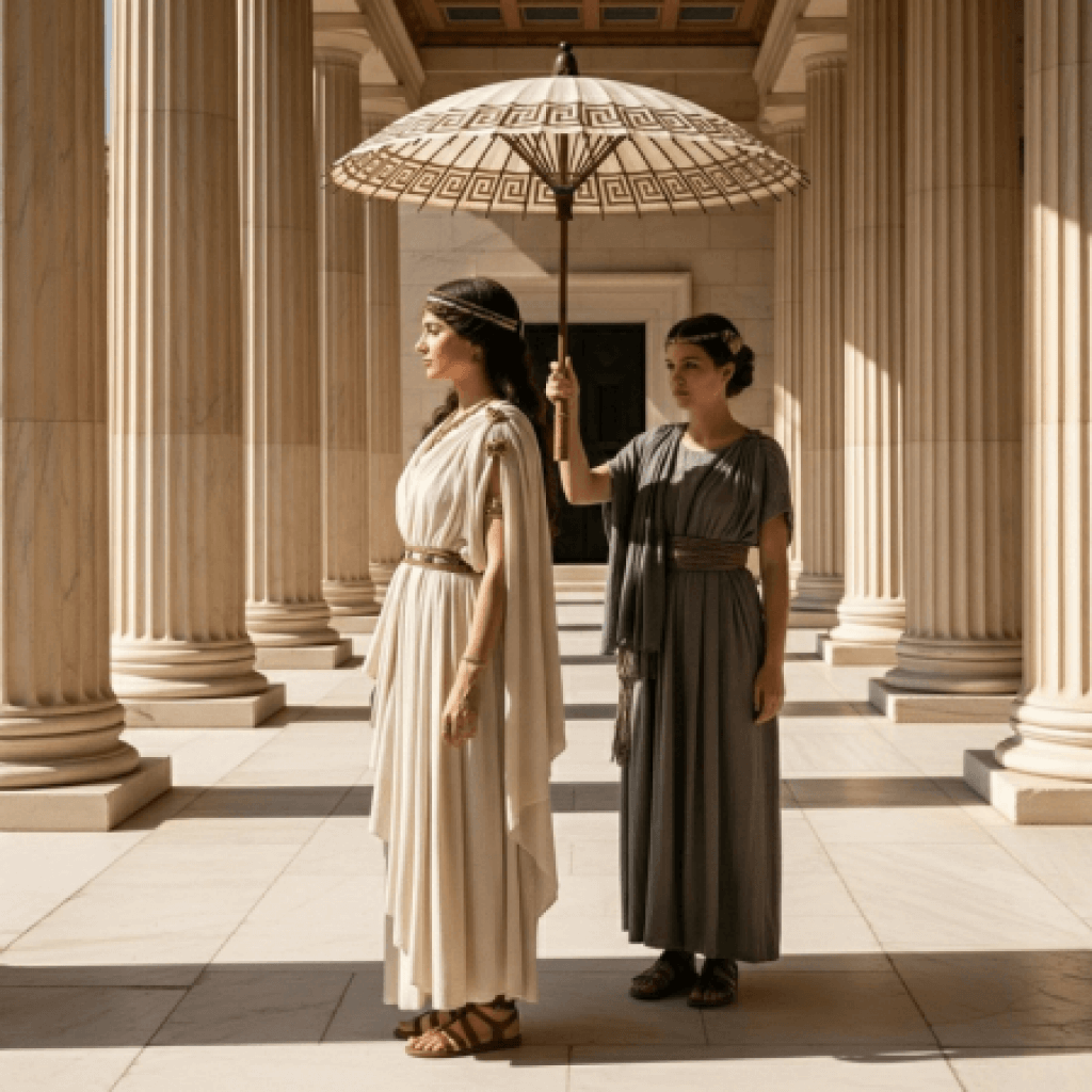Greek-parasol-history - Solero Parasols België